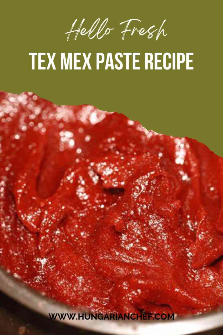 Tex Mex Paste Hellofresh