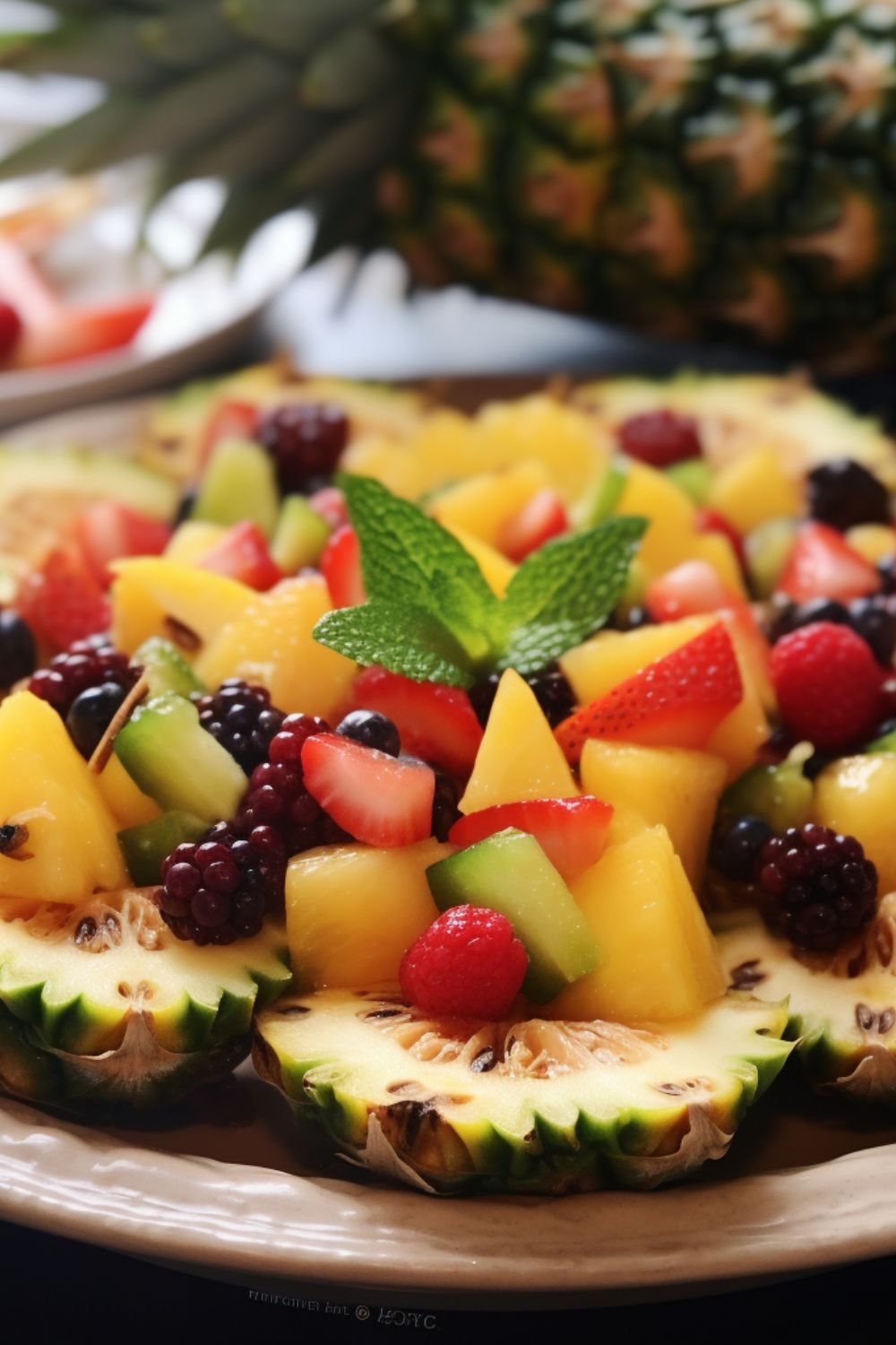 Jamaican Fruit Salad with Lime and Honey Recipe - Hungarian Chef