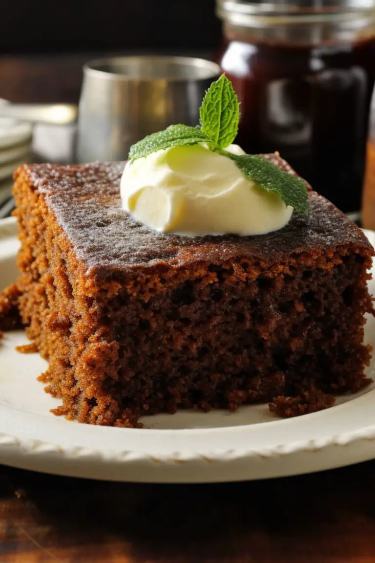 Old Fashioned Molasses Cake Recipe - Hungarian Chef - Hungarian Chef
