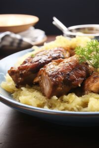 Traditional German Pork Ribs and Sauerkraut - Hungarian Chef
