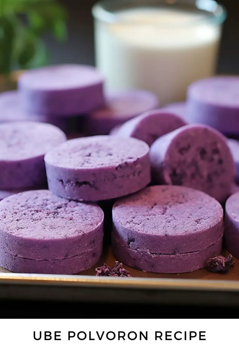 Ube Polvoron Recipe - Hungarian Chef - Hungarian Chef