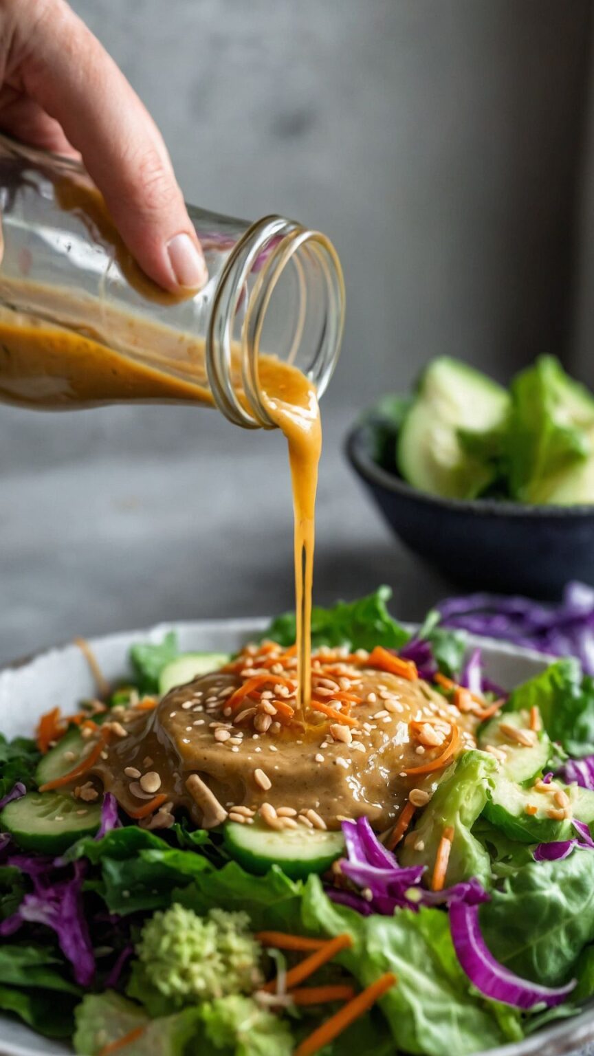 Sesame Ginger Dressing Recipe - Hungarian Chef - Hungarian Chef