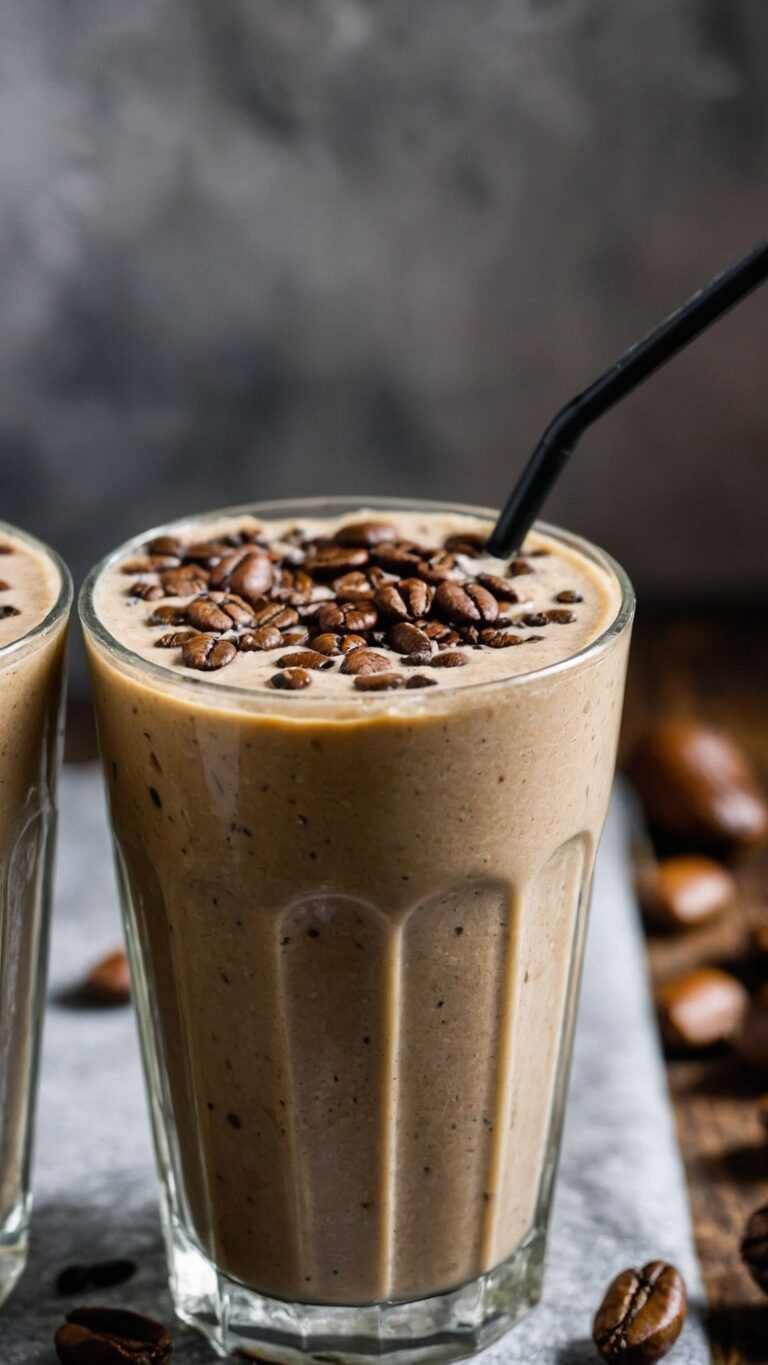Good Morning Coffee Smoothie Recipe - Hungarian Chef - Hungarian Chef