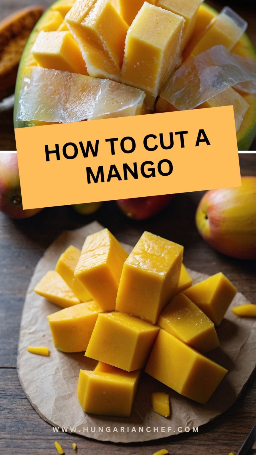How To Cut A Mango - Hungarian Chef - Hungarian Chef
