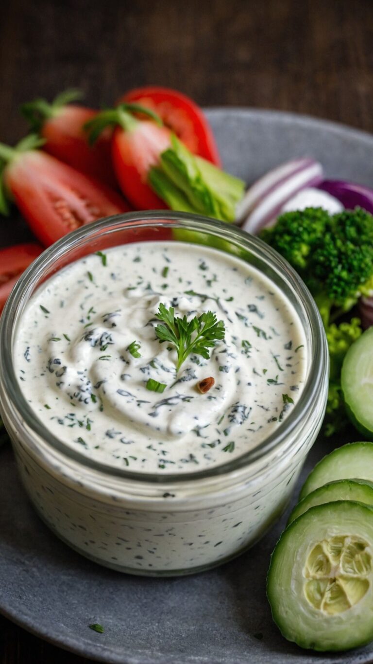 Healthy Greek Yogurt Ranch Dressing Recipe - Hungarian Chef - Hungarian ...