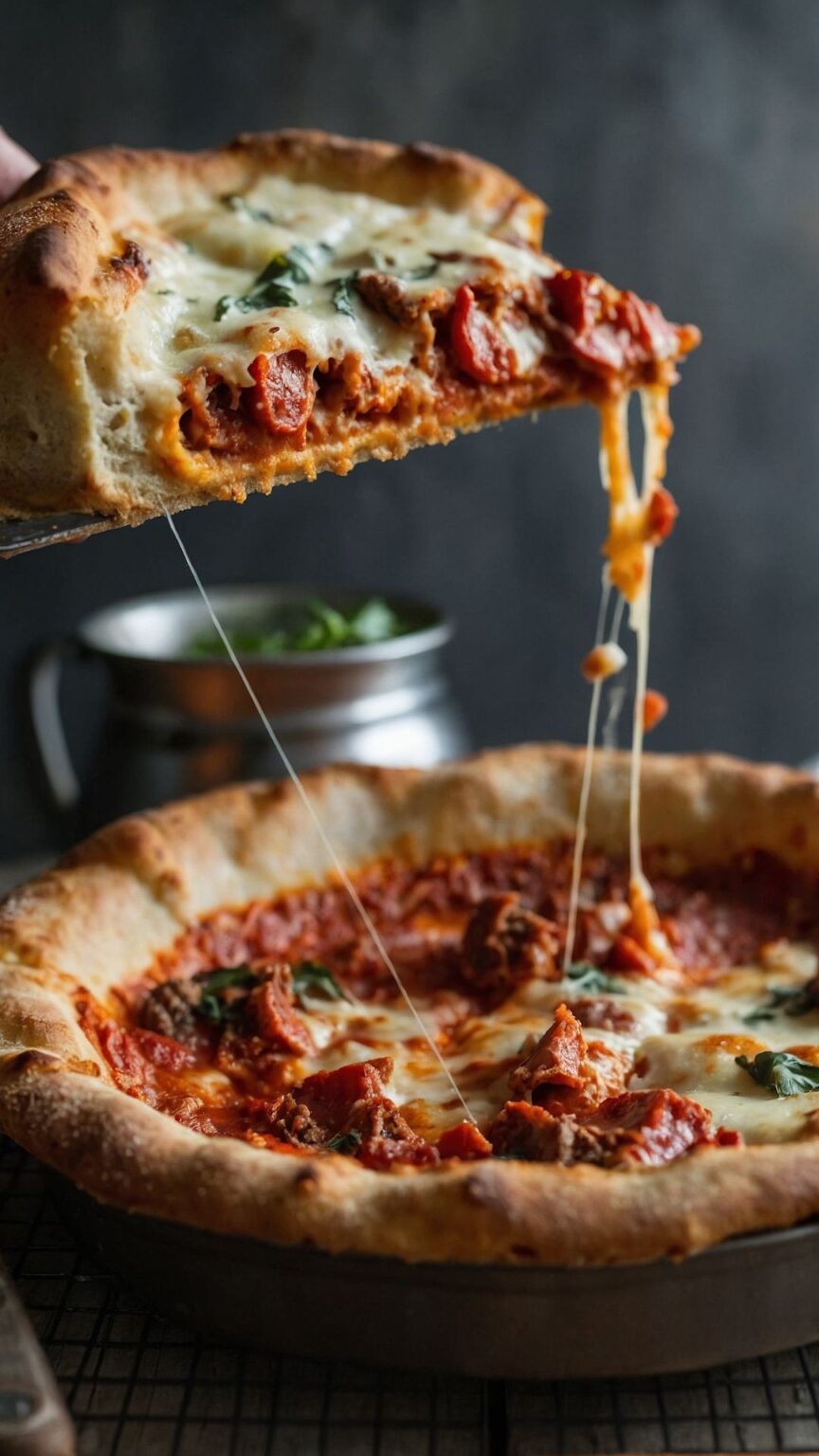 My Favorite Deep Dish Pizza Recipe - Hungarian Chef - Hungarian Chef