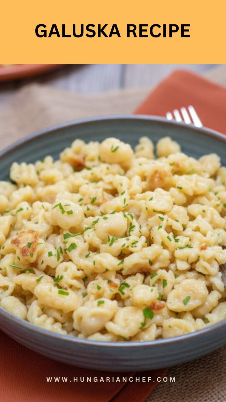 Nokedli or Galuska Recipe (Hungarian Dumplings for Paprikash)